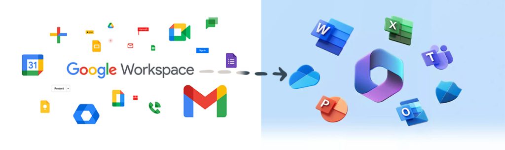 Case Study: Migration from Google Workspace to Microsoft 365 | Nodefusion